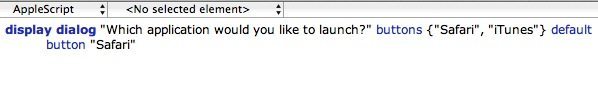 Applescript Tutorial Dialog Box Basics